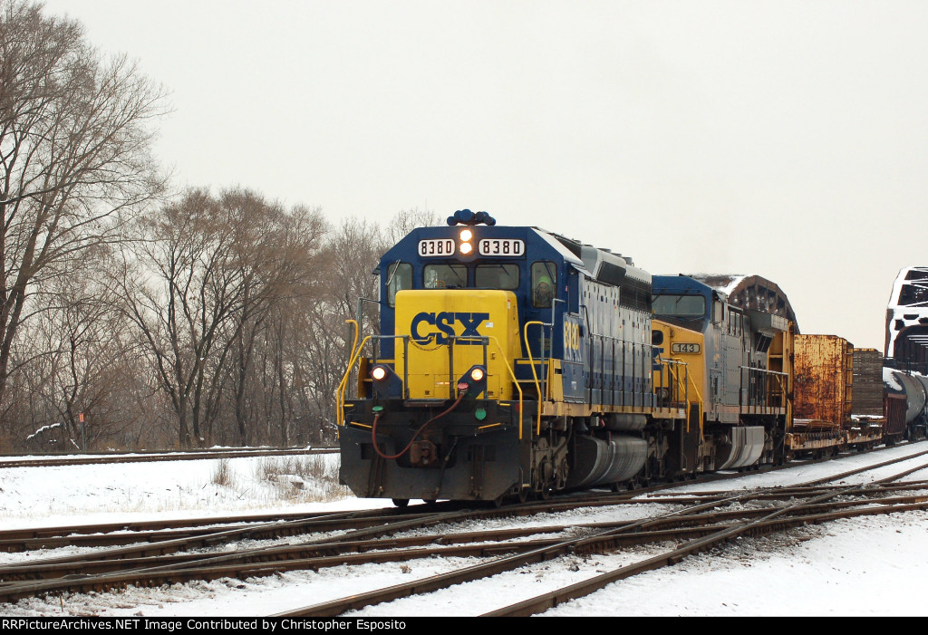 CSX SD40-2 8380
